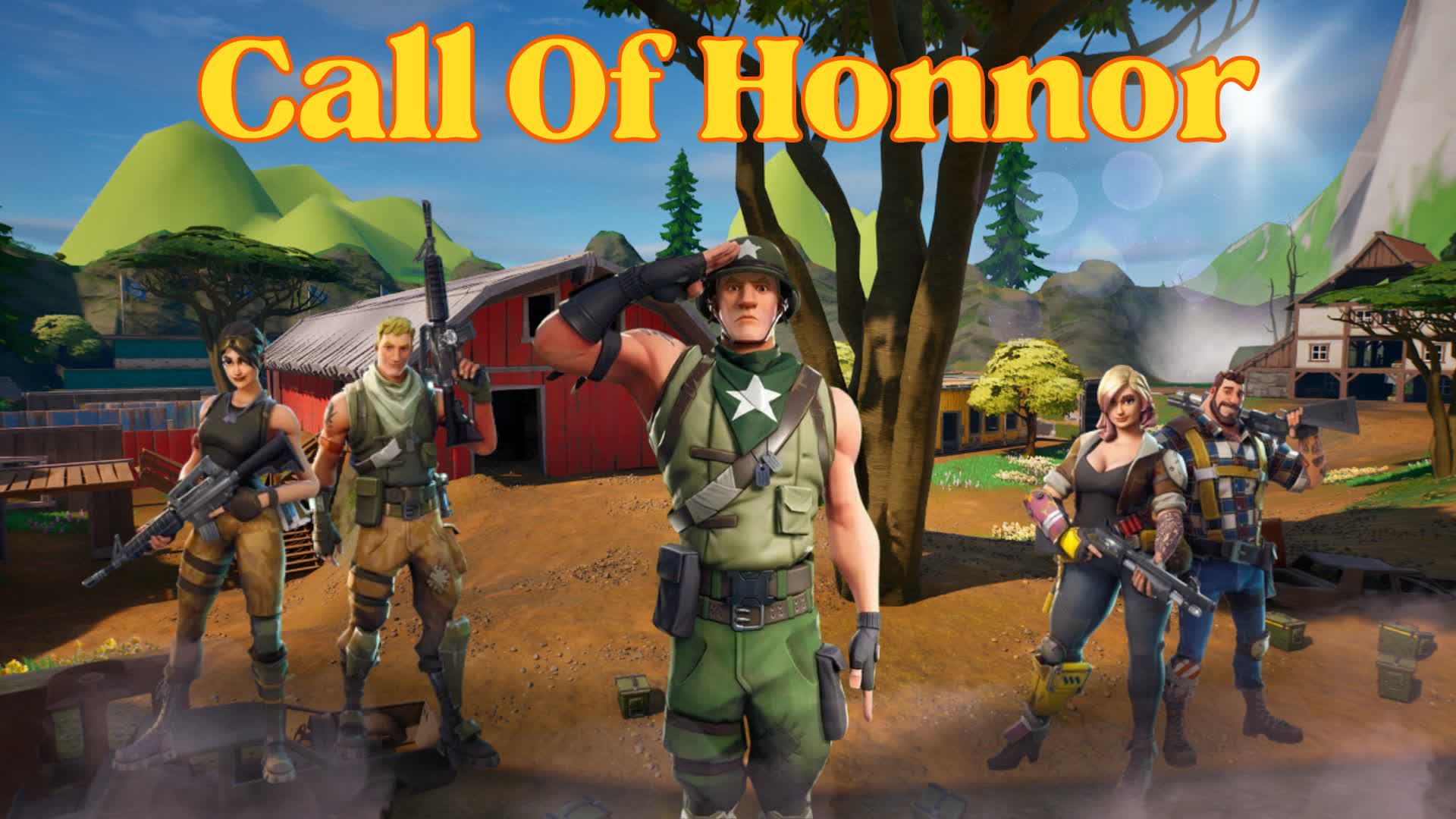 Call Of Honnor [ psc022 ] – Fortnite Creative Map Code