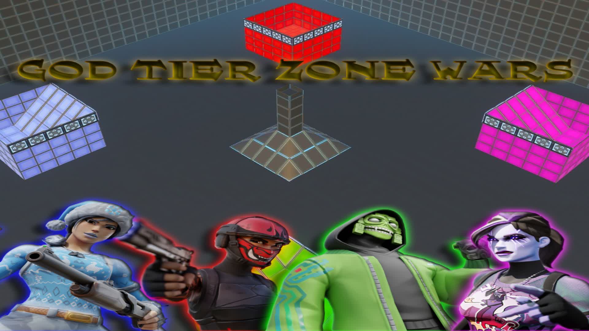 ⭐ God Tier Zone Wars ⭐ [ ketchi ] – Fortnite Creative Map Code
