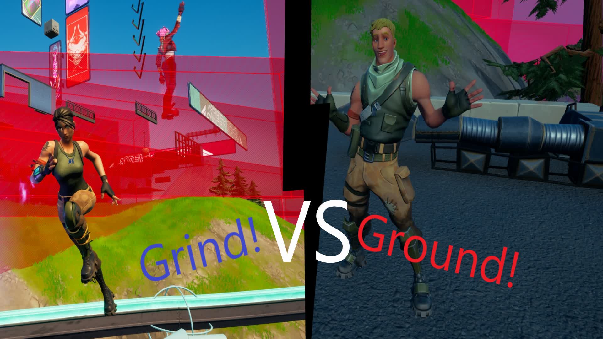 Grind VS Ground [ piam ] – Fortnite Creative Map Code