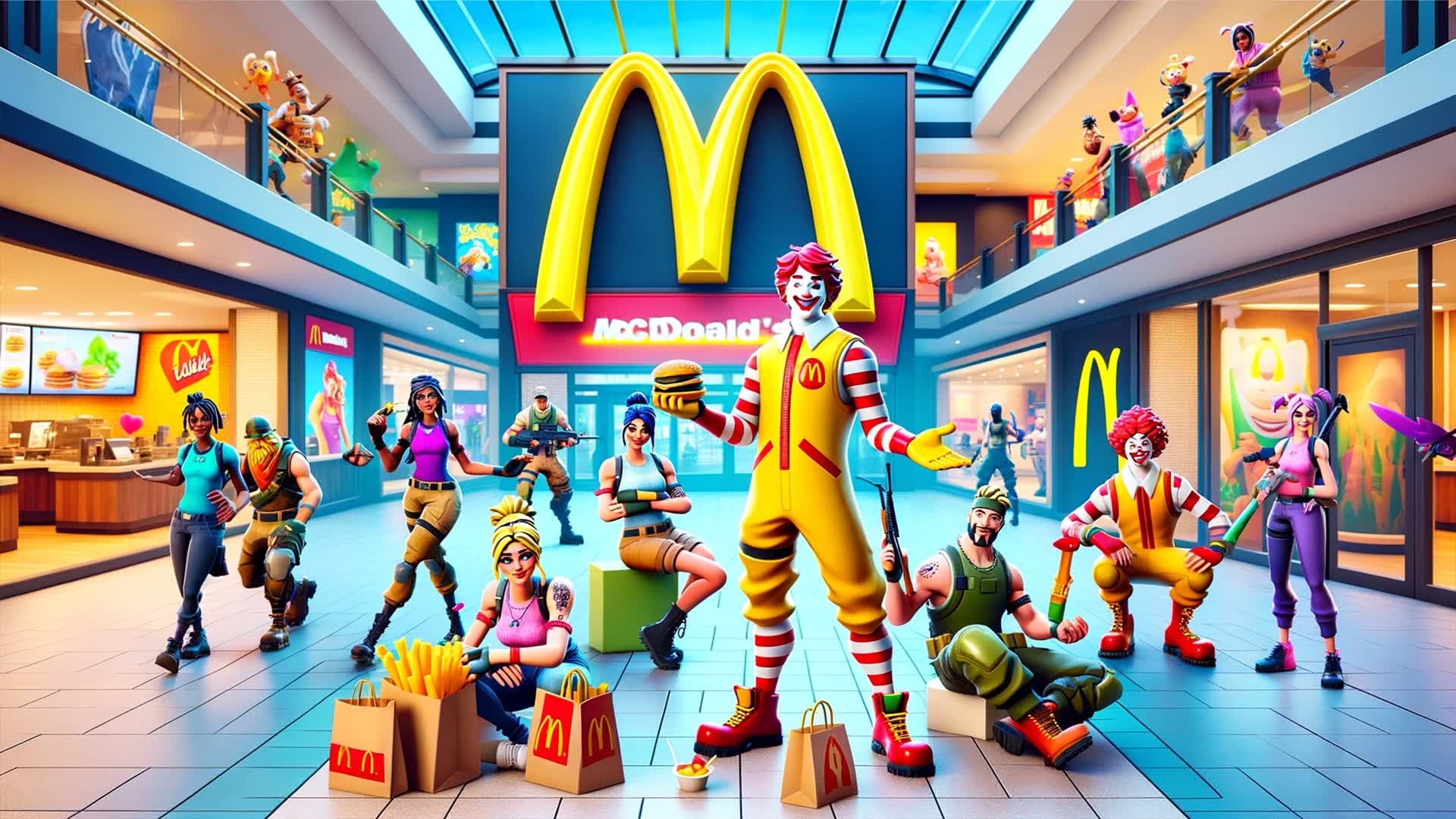 PROP HUNT 2024 MALL EDITION [ jsquadfamily ] – Fortnite Creative Map Code