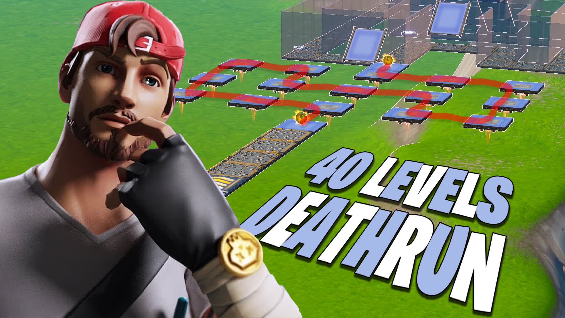 ⭐40 LEVELS DEATHRUN⭐ [ eldiegoide97 ] – Fortnite Creative Map Code