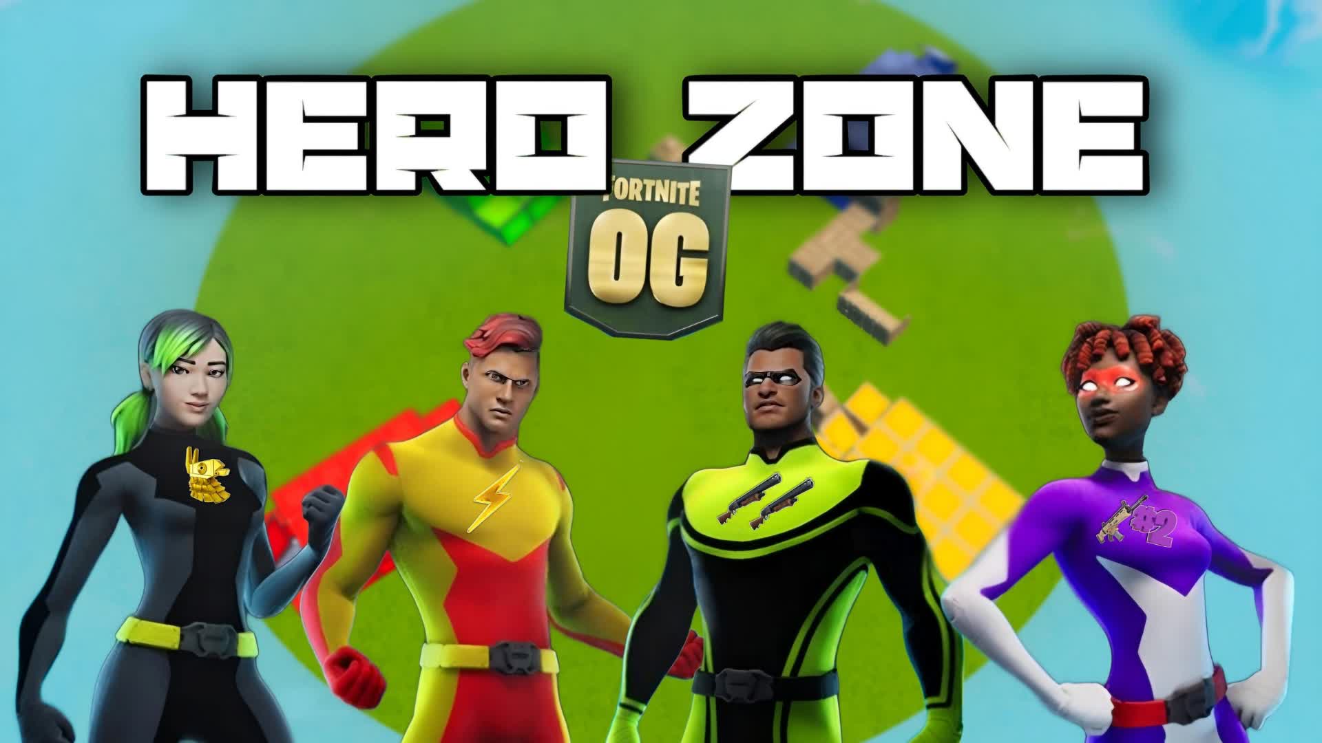 Hero Zone [ mrh ] – Fortnite Creative Map Code