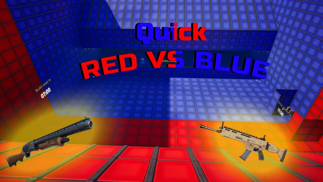 Quick 🔴Red VS Blue🔵 | Team Deathmatch [ mythicgames ] – Fortnite Creative Map Code