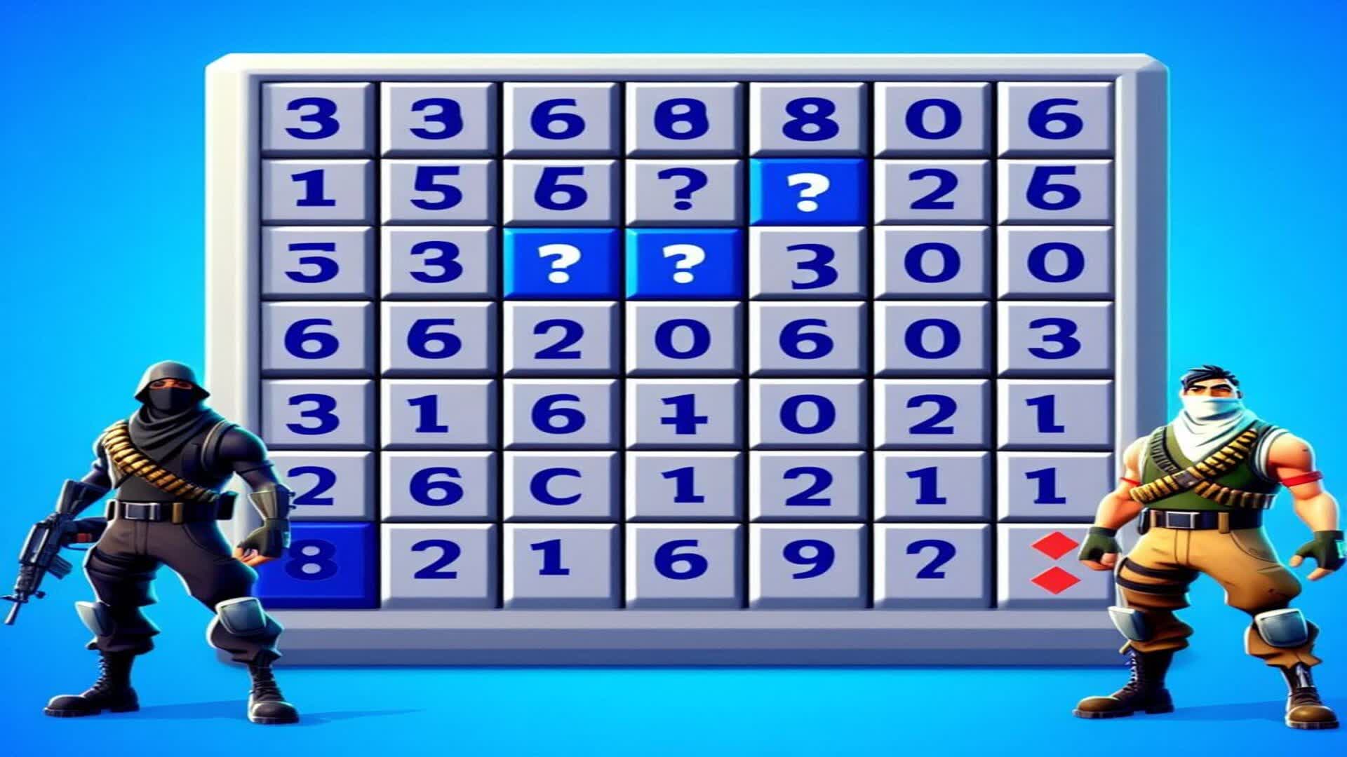 Minefield 1x1 [ doisvalmir2 ] – Fortnite Creative Map Code