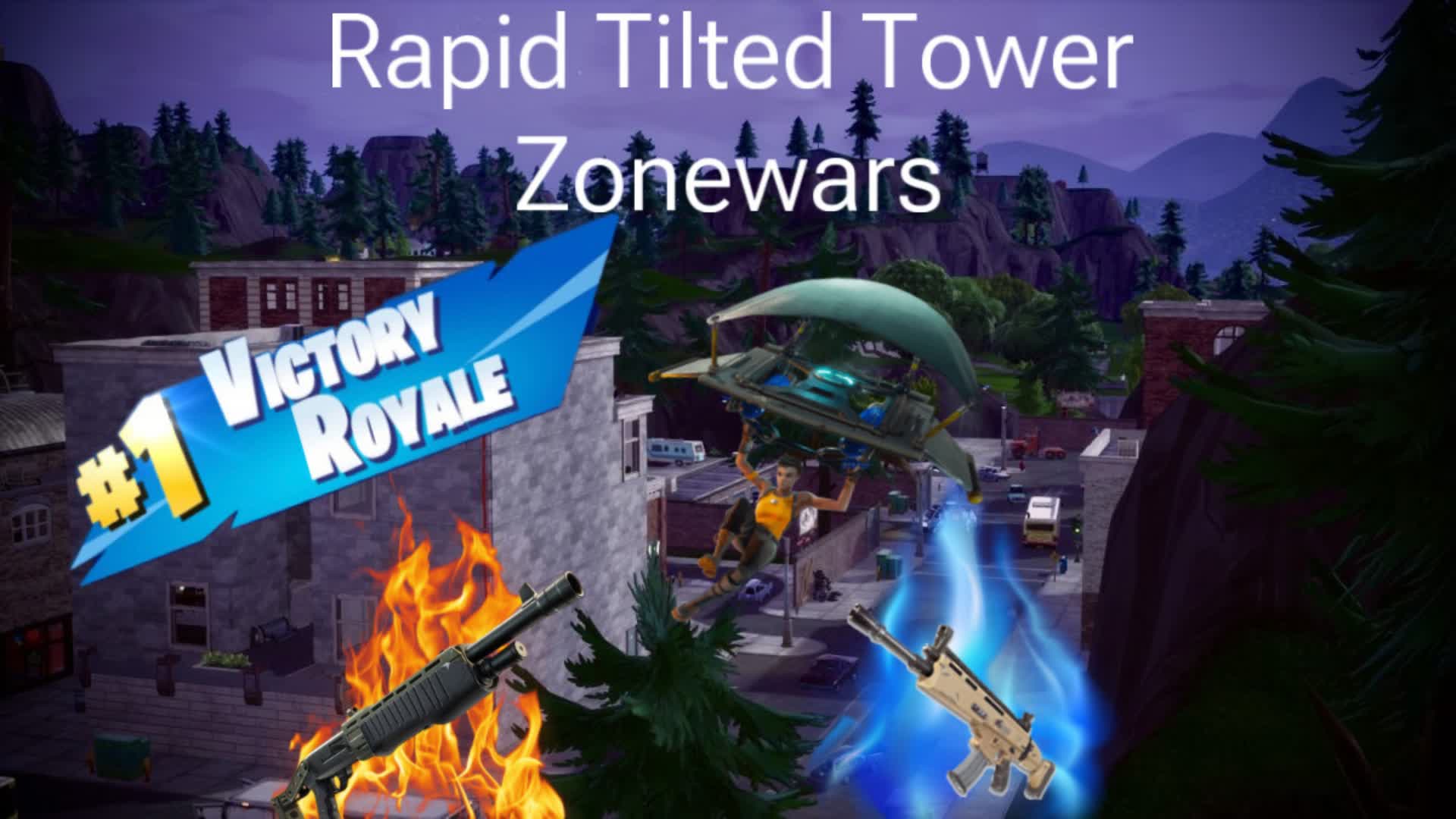 Rapid Tilted Tower Zonewars [ bdrewz ] – Fortnite Creative Map Code