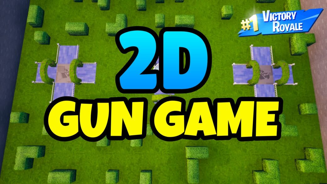 2D-GUN GAME ONE-SHOT🎯 [ vitin1x ] – Fortnite Creative Map Code