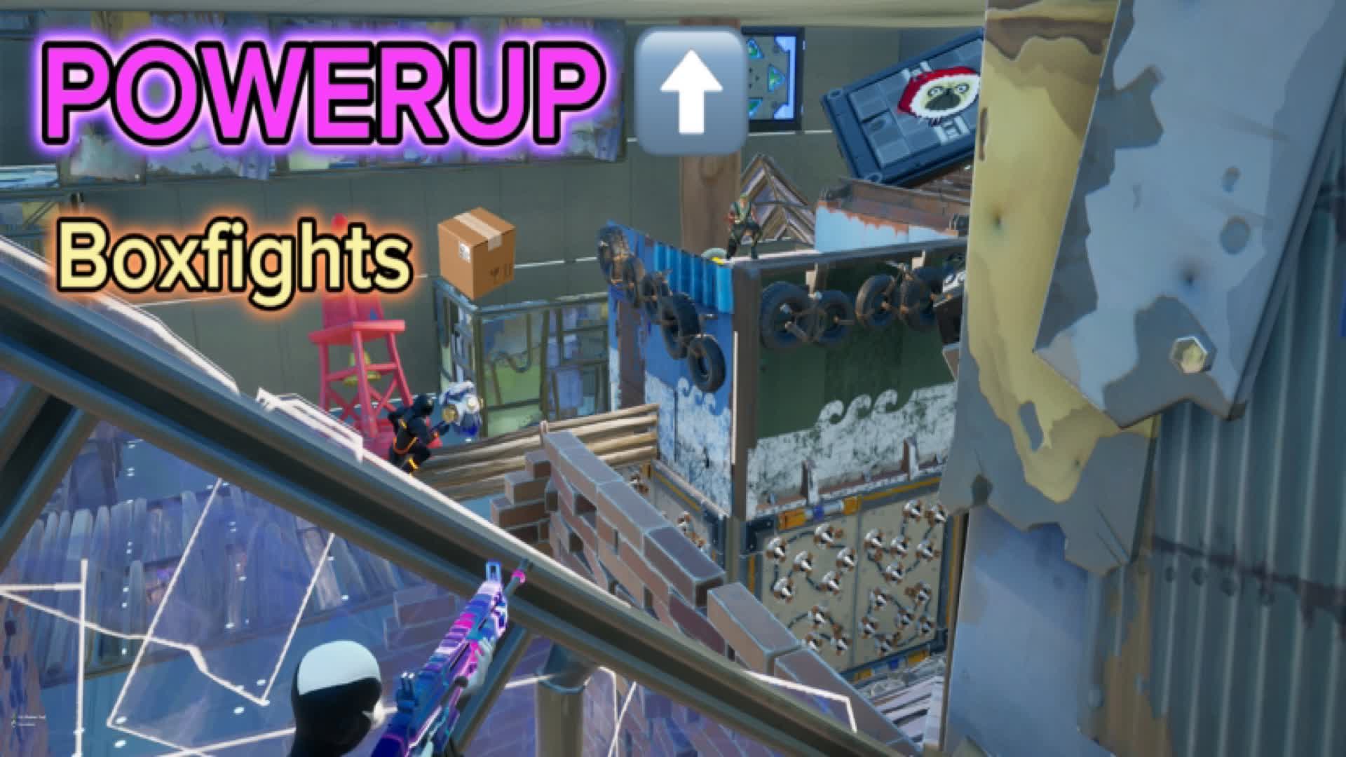 ⬆️ POWERUP BOXFIGHTS 📦 [ breadify ] – Fortnite Creative Map Code
