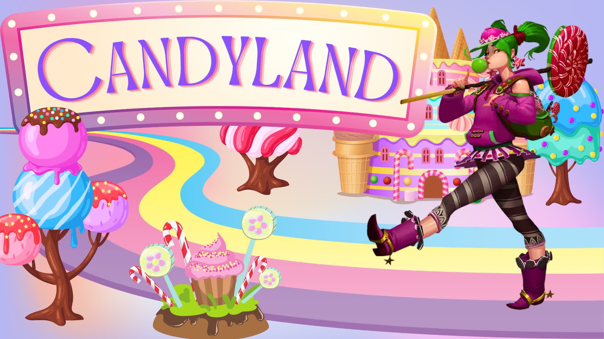 Candyland [ cupcakers ] – Fortnite Creative Map Code
