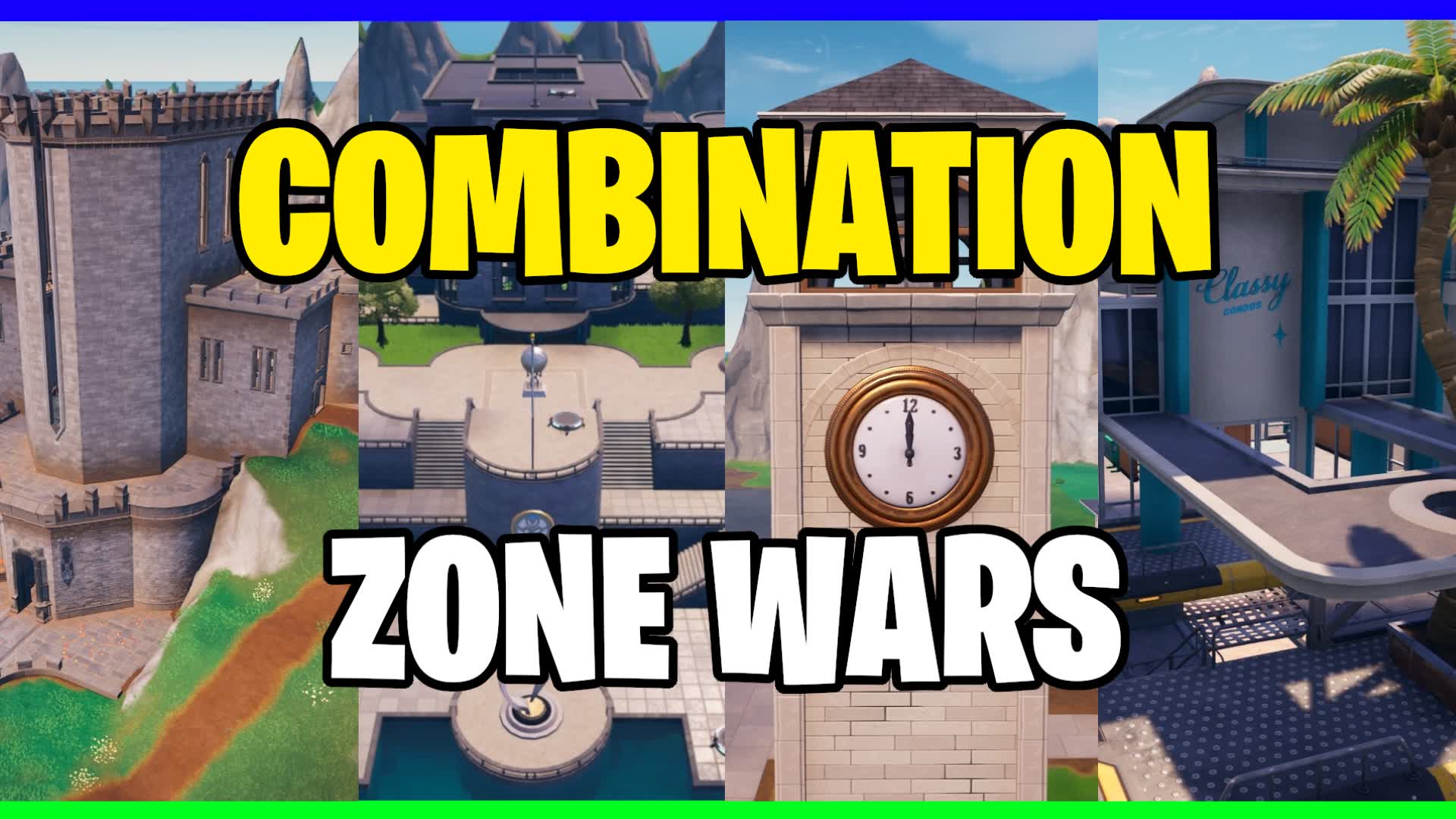 Combination Zone Wars [ shadowveteran ] – Fortnite Creative Map Code