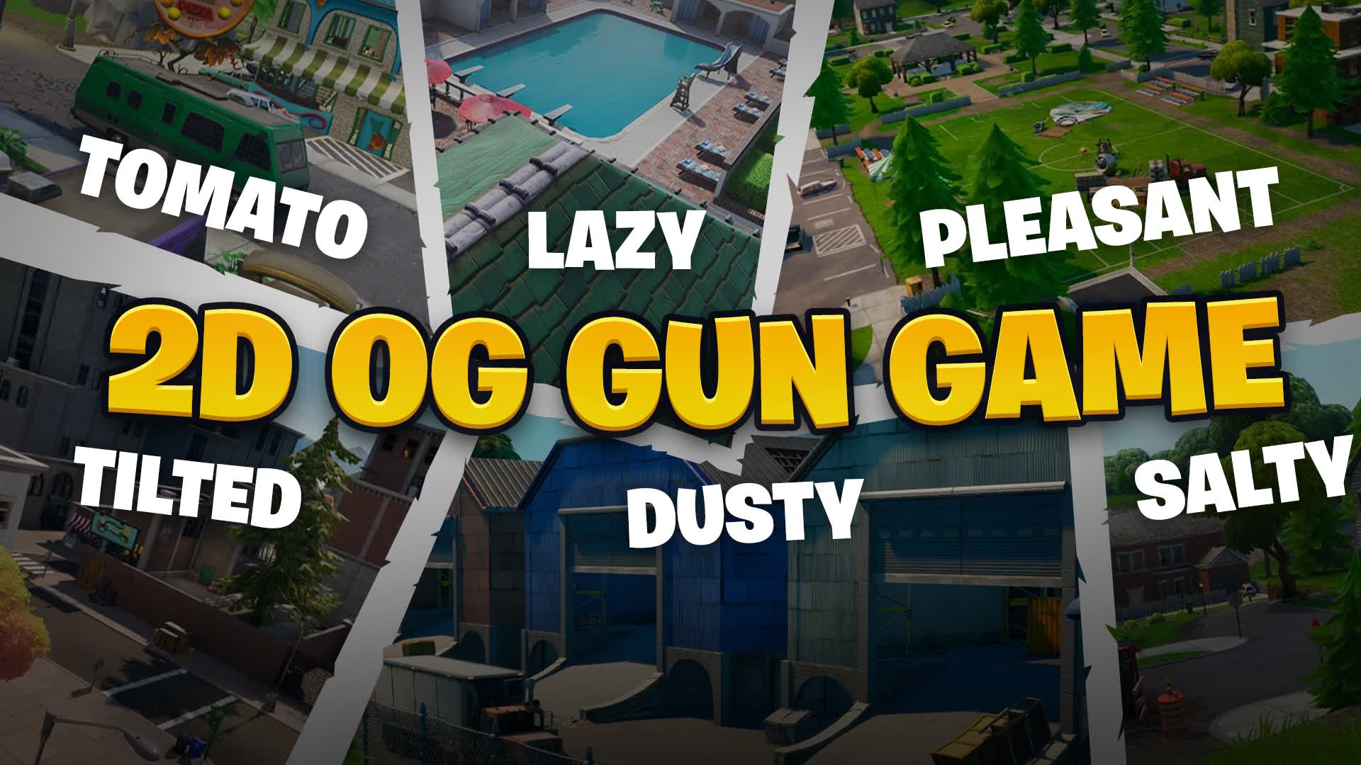 2D OG GUN GAME⭐ ONE SHOT [ asafnr ] – Fortnite Creative Map Code