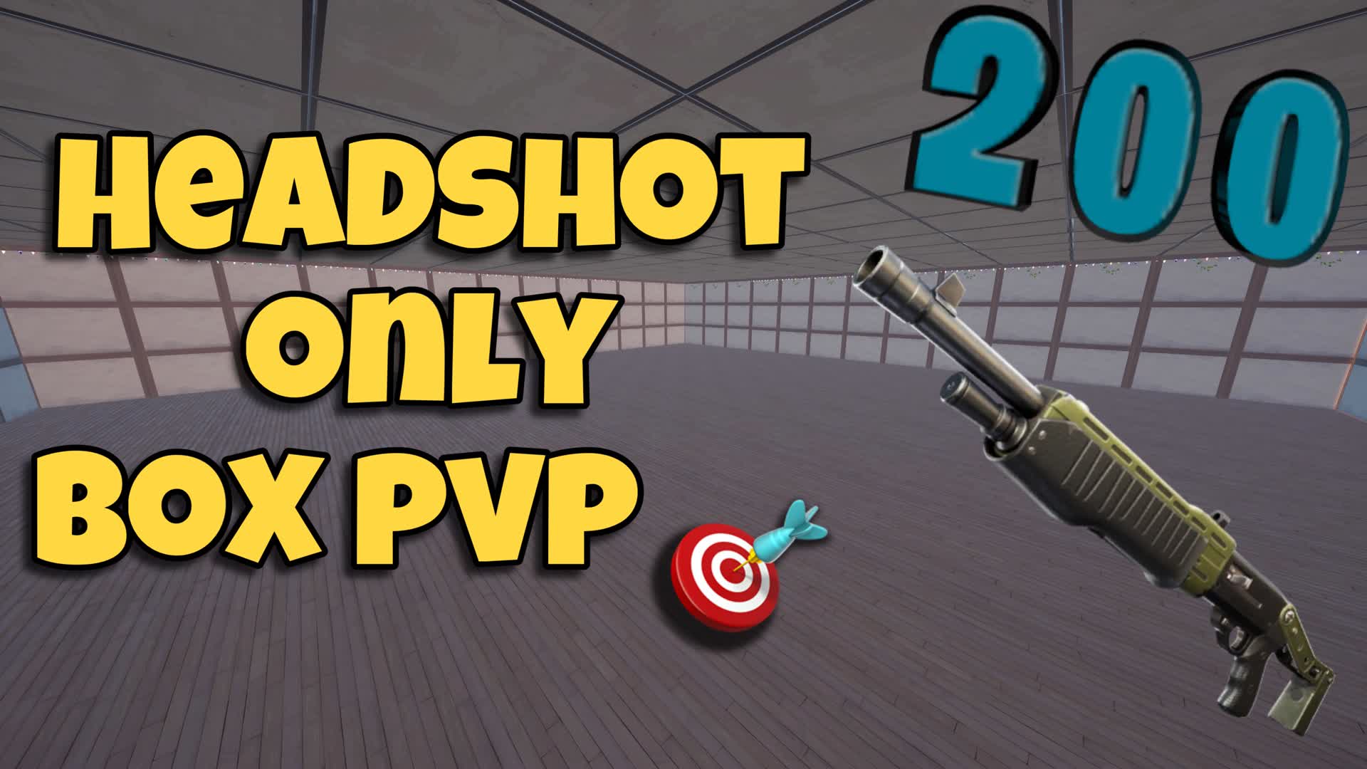 Headshot Only Box PVP (Pump) [ louxi ] – Fortnite Creative Map Code