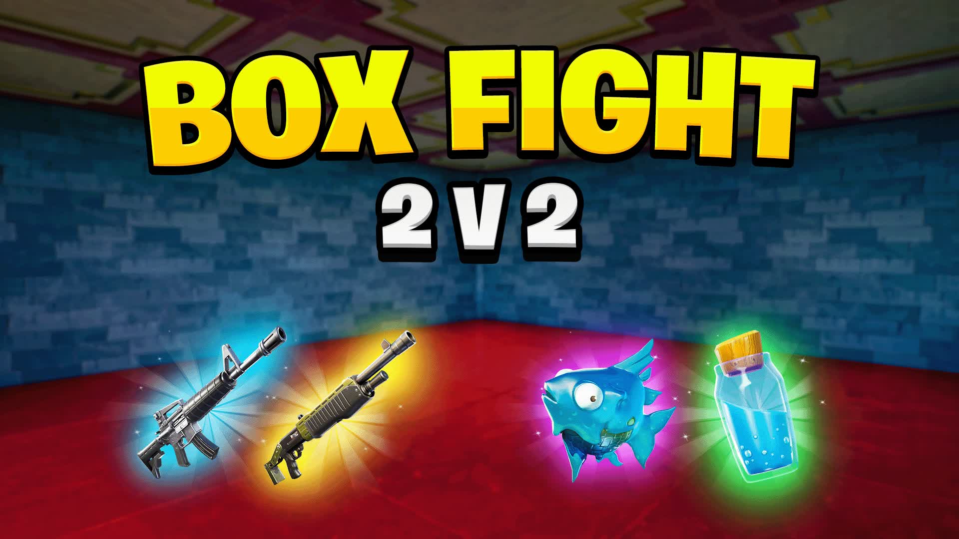 KROATOMIST Box Fight (2v2) 📦 [ kroatomist ] – Fortnite Creative Map Code