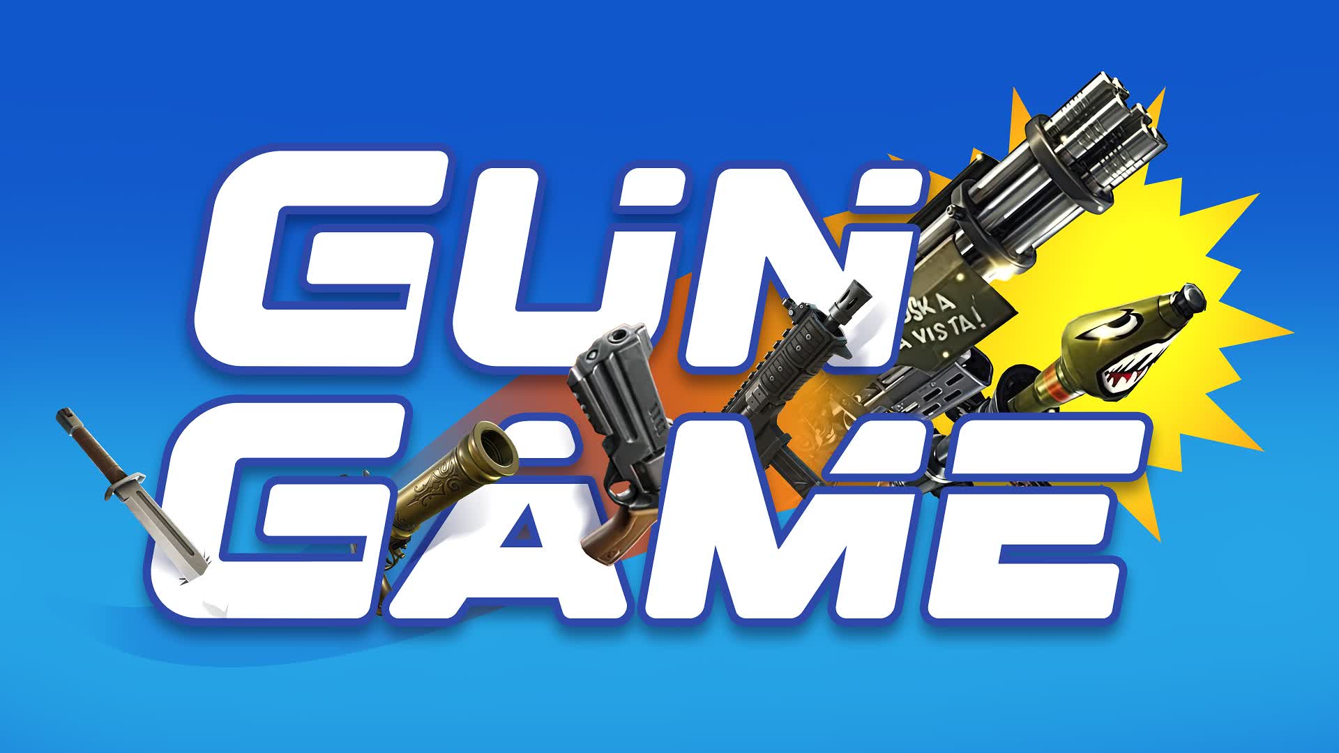 🏅 2024 Gun Game 🔫 [ meta4 ] – Fortnite Creative Map Code