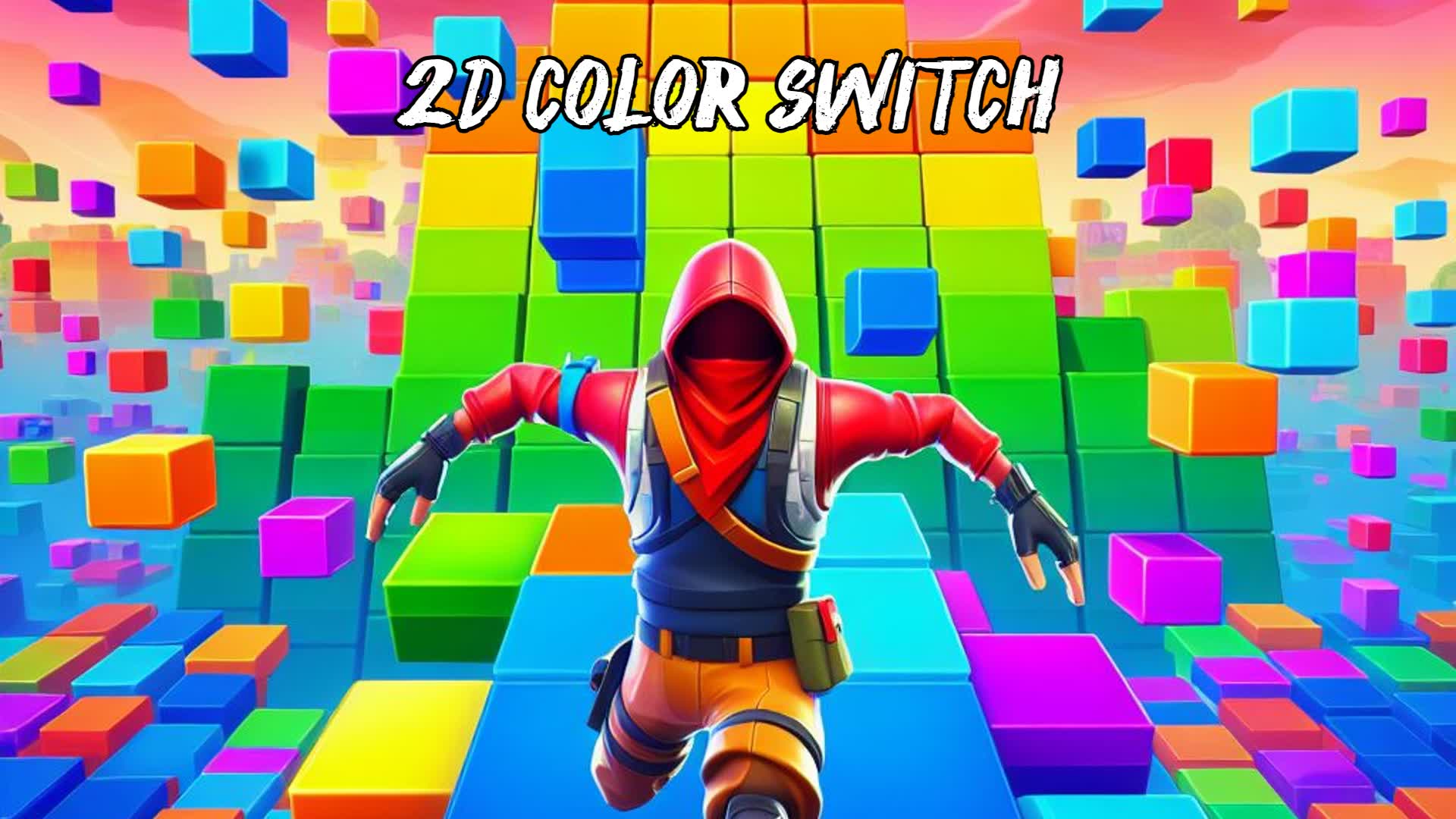 2D COLOR SWITCH (Cenital Plane) [ 3erbyt ] – Fortnite Creative Map Code