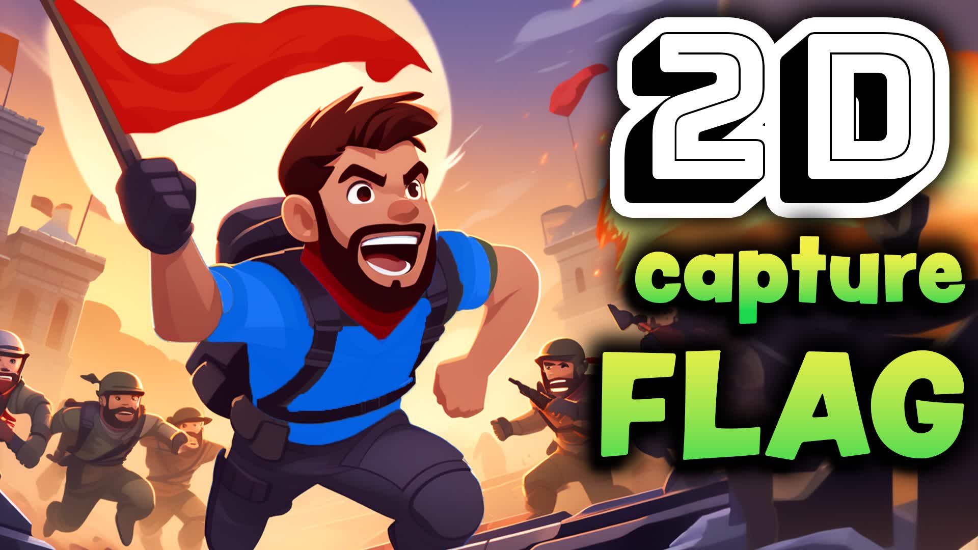 🚩Capture the Flag 2D [ pun69 ] – Fortnite Creative Map Code