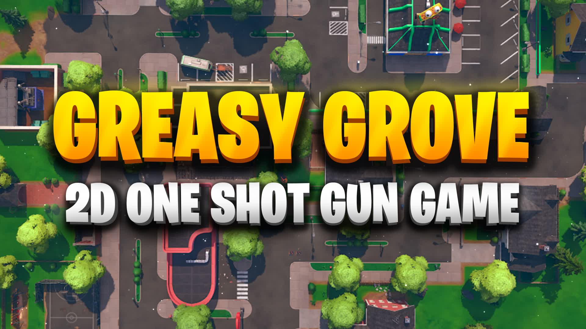 2D | GREASY ONE SHOT GUN GAME ⭐ [ fabiani ] – Fortnite Creative Map Code