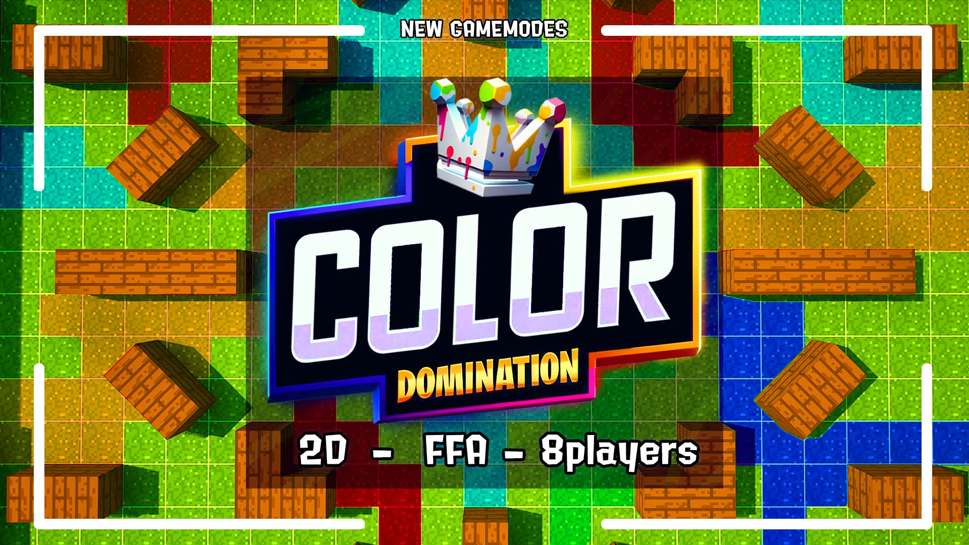 2D | COLOR DOMINATION [ fouelmonsi ] – Fortnite Creative Map Code