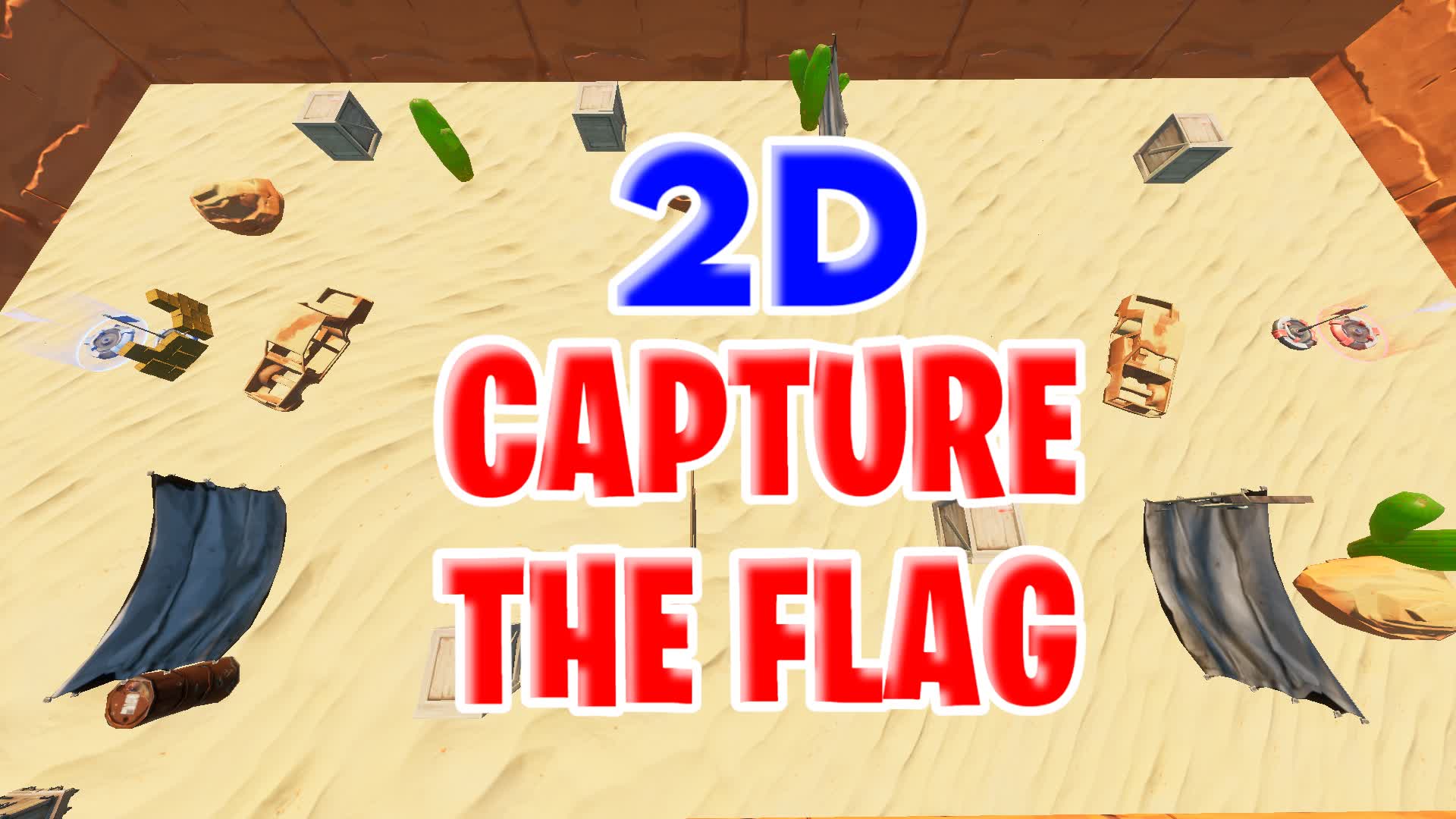 🚩 2D CAPTURE THE FLAG 🚩 [ andb ] – Fortnite Creative Map Code