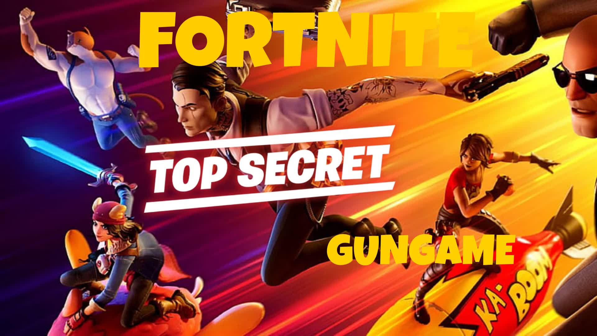 TOP SECRET S2|Gungame [ clappedd ] – Fortnite Creative Map Code