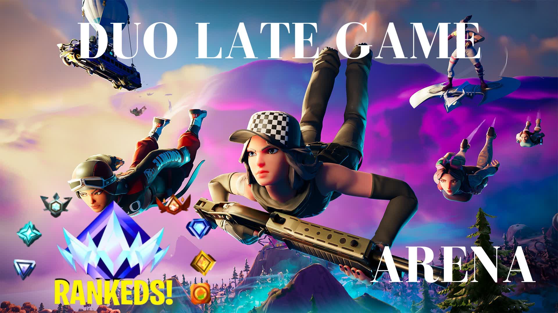 LATE GAME DUO [ tangoma ] – Fortnite Creative Map Code