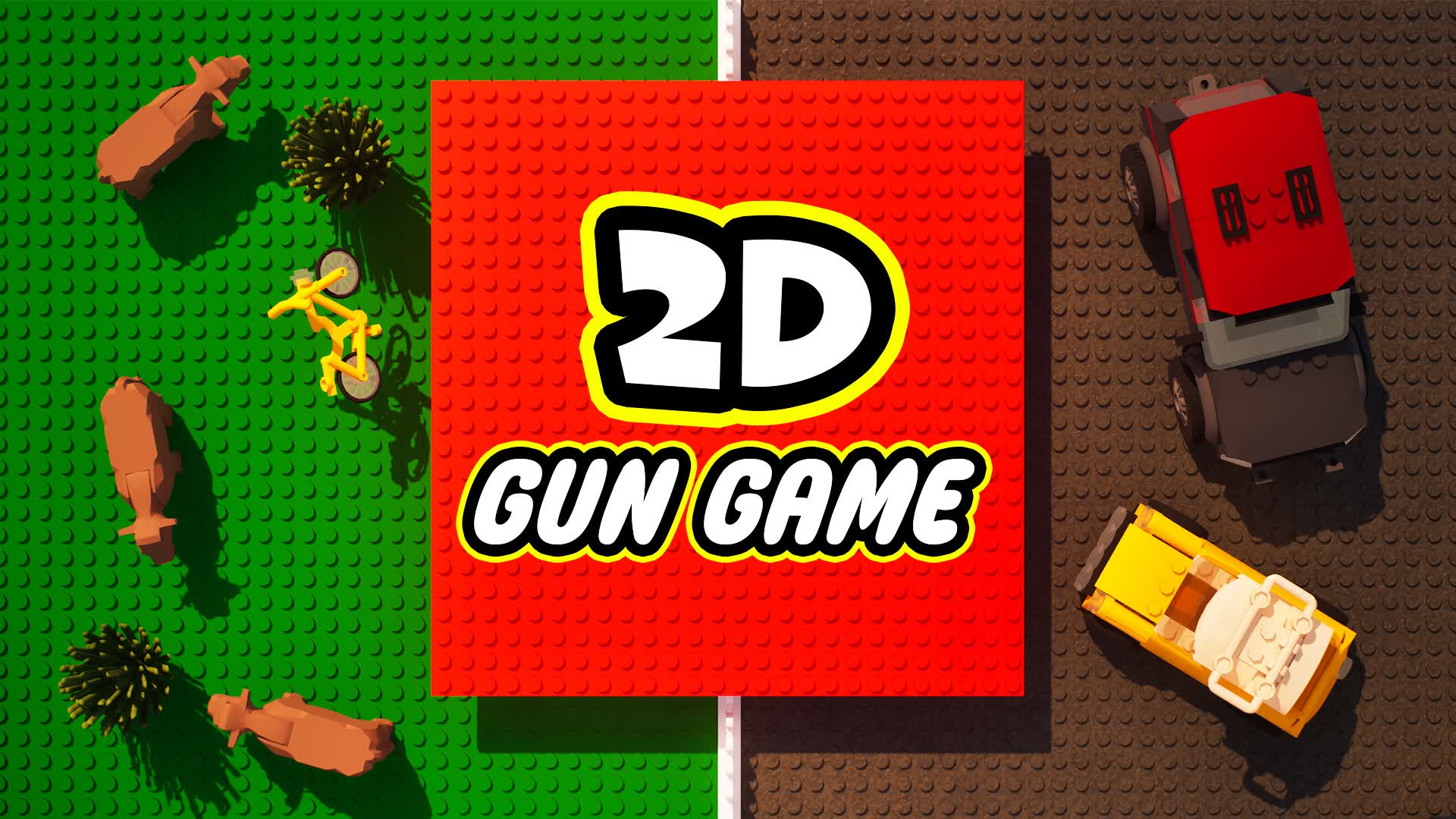 2D BRICK WORLD GUN GAME [ topmithrandir ] – Fortnite Creative Map Code