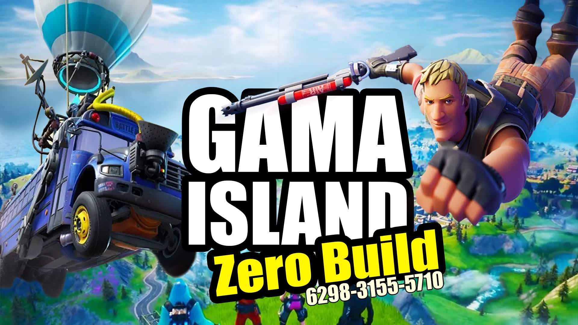 GAMA ISLAND (Zero Build) [ gama ] – Fortnite Creative Map Code