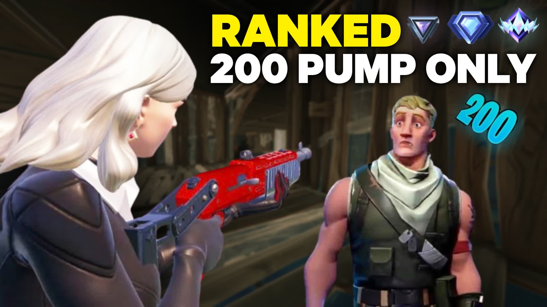 RANKED BOX PVP 200 PUMP ONLY [ wackycreative ] – Fortnite Creative Map Code