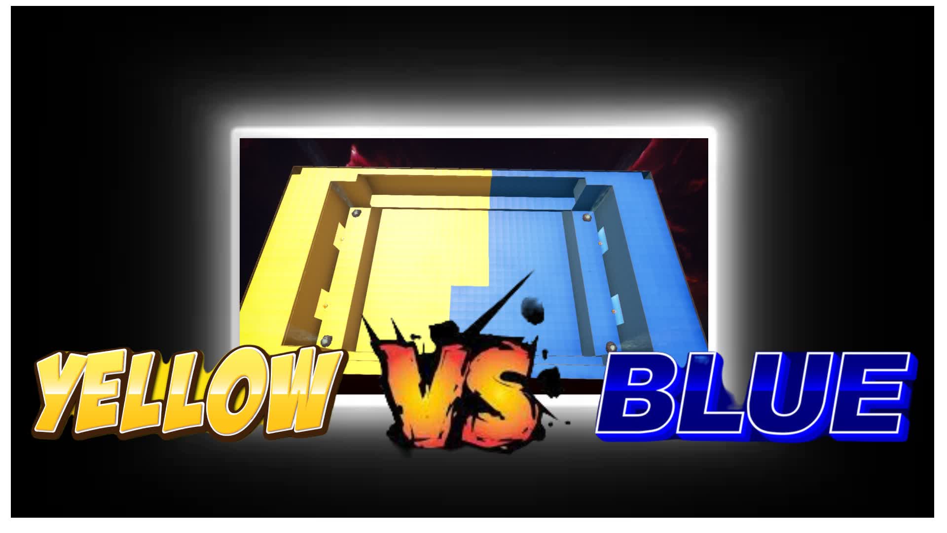 CHAOS YELLOW VS BLUE BETA TEST [ yeast ] – Fortnite Creative Map Code