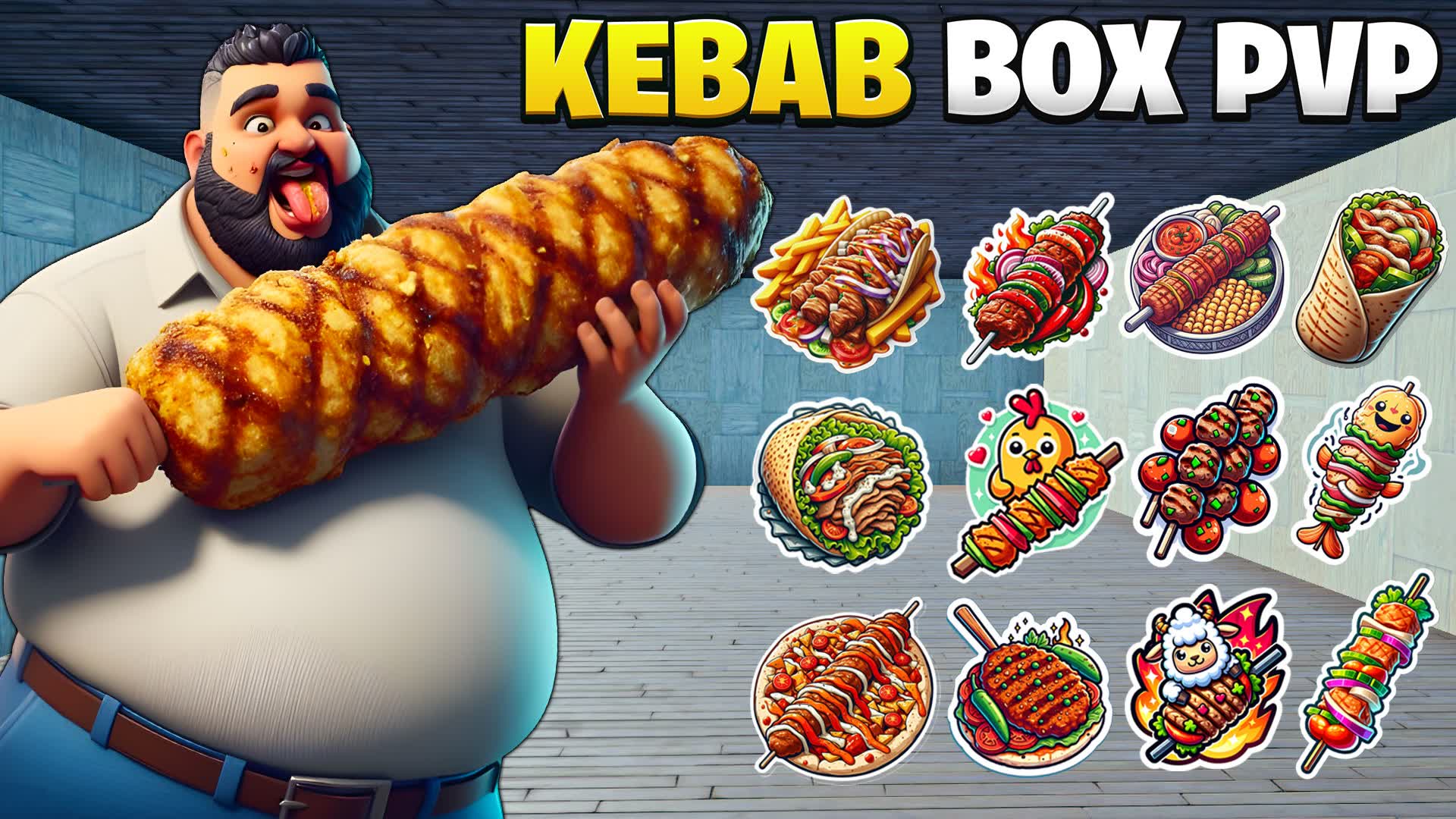 KEBAB BOX PVP📦 [ keebabb ] – Fortnite Creative Map Code
