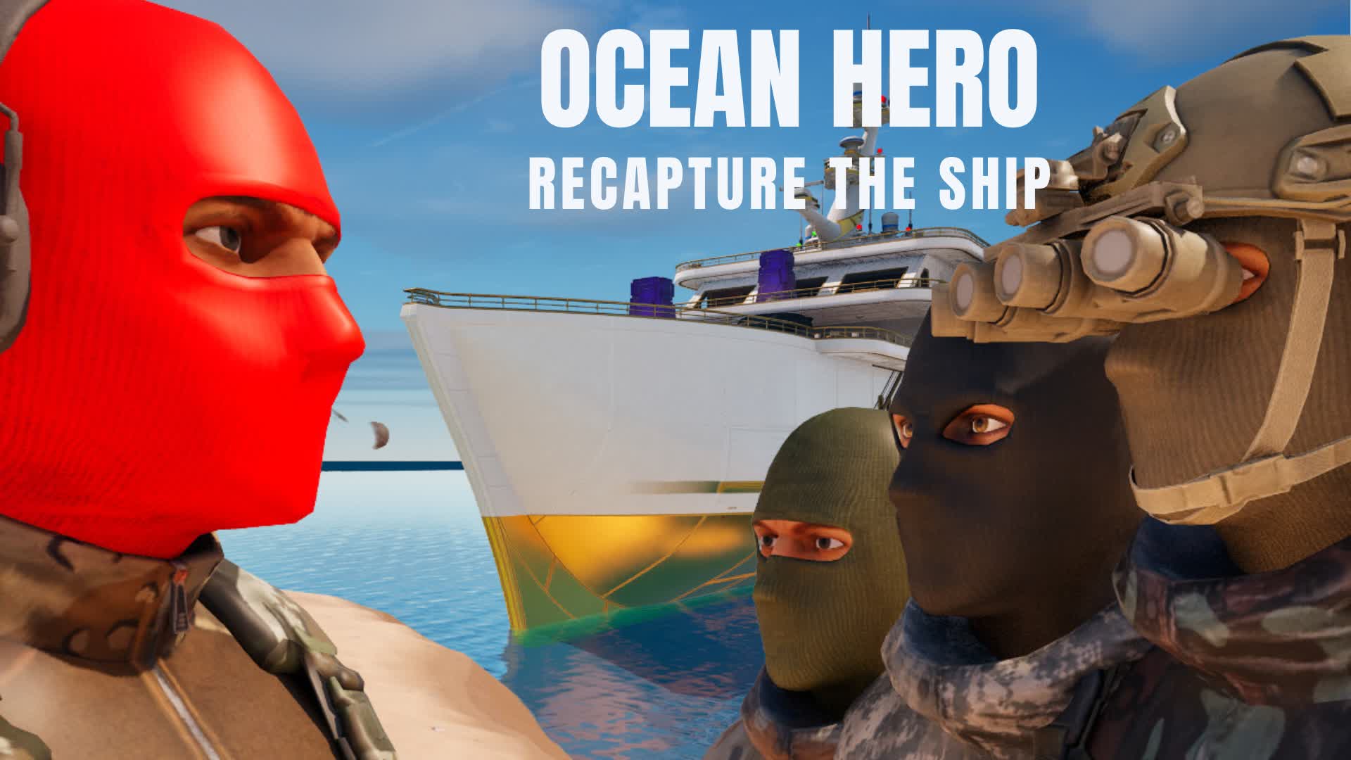 OCEAN HERO [ icen ] – Fortnite Creative Map Code
