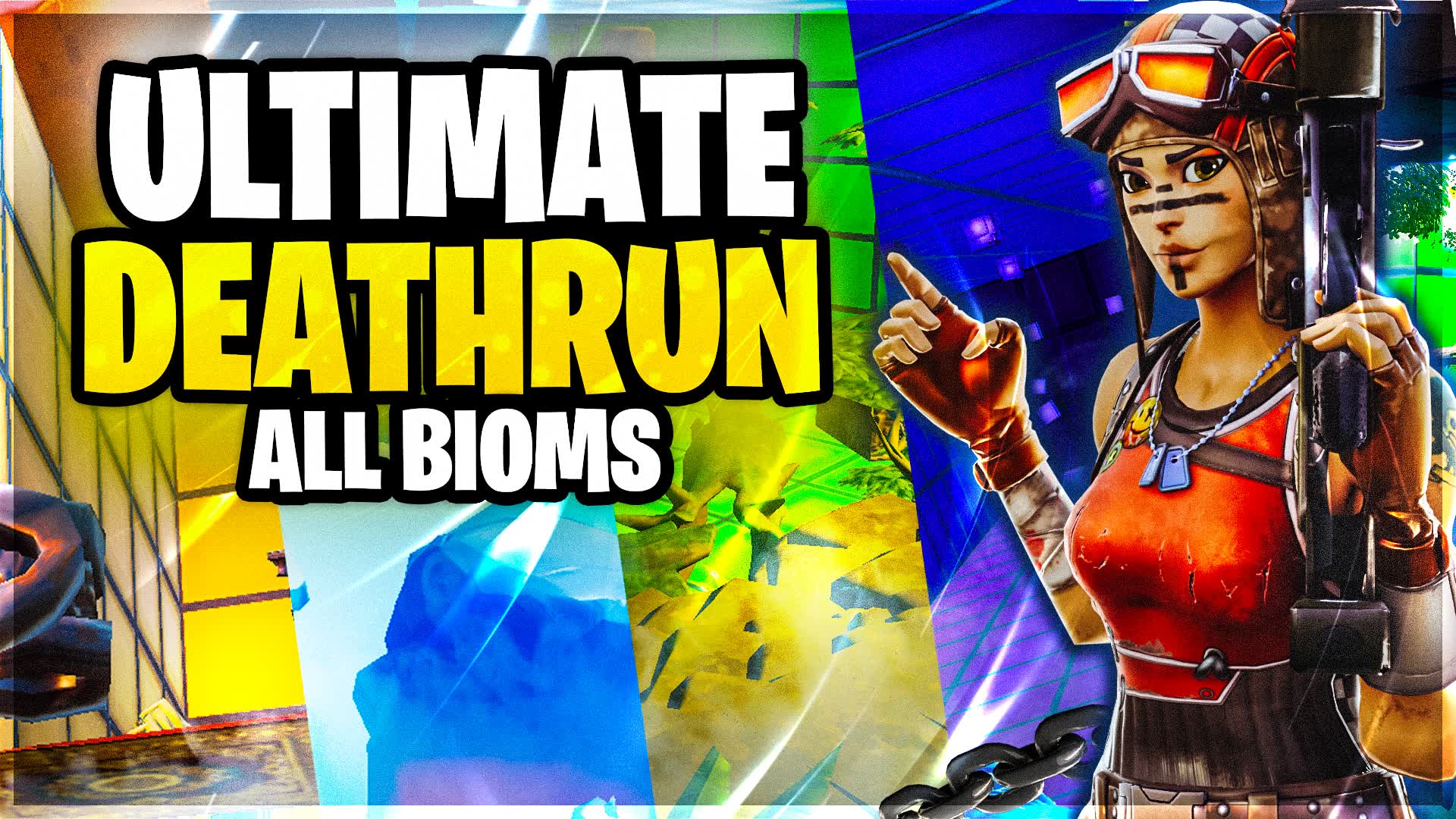 ⭐ULTIMATE DEATHRUN (ALL BIOMS)⭐ [ simooo ] – Fortnite Creative Map Code