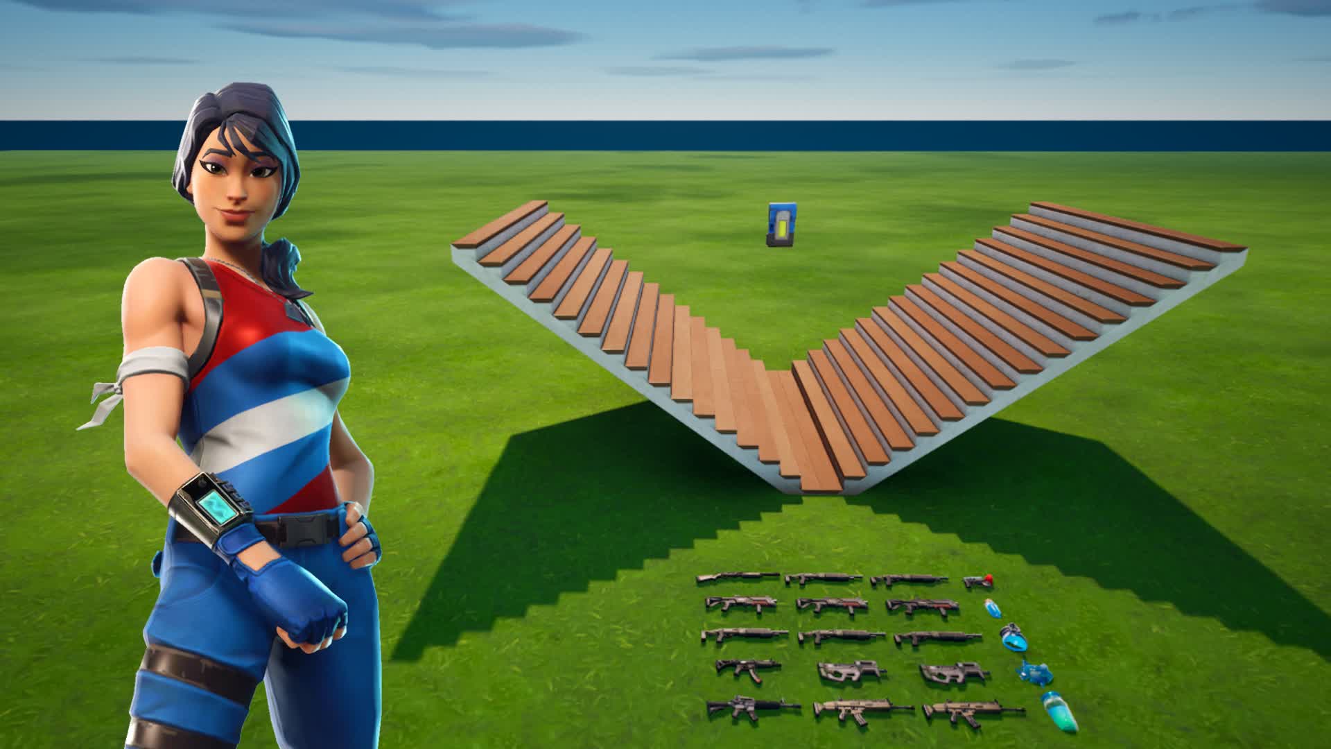 1v1 0 Delay [ chillibean ] – Fortnite Creative Map Code