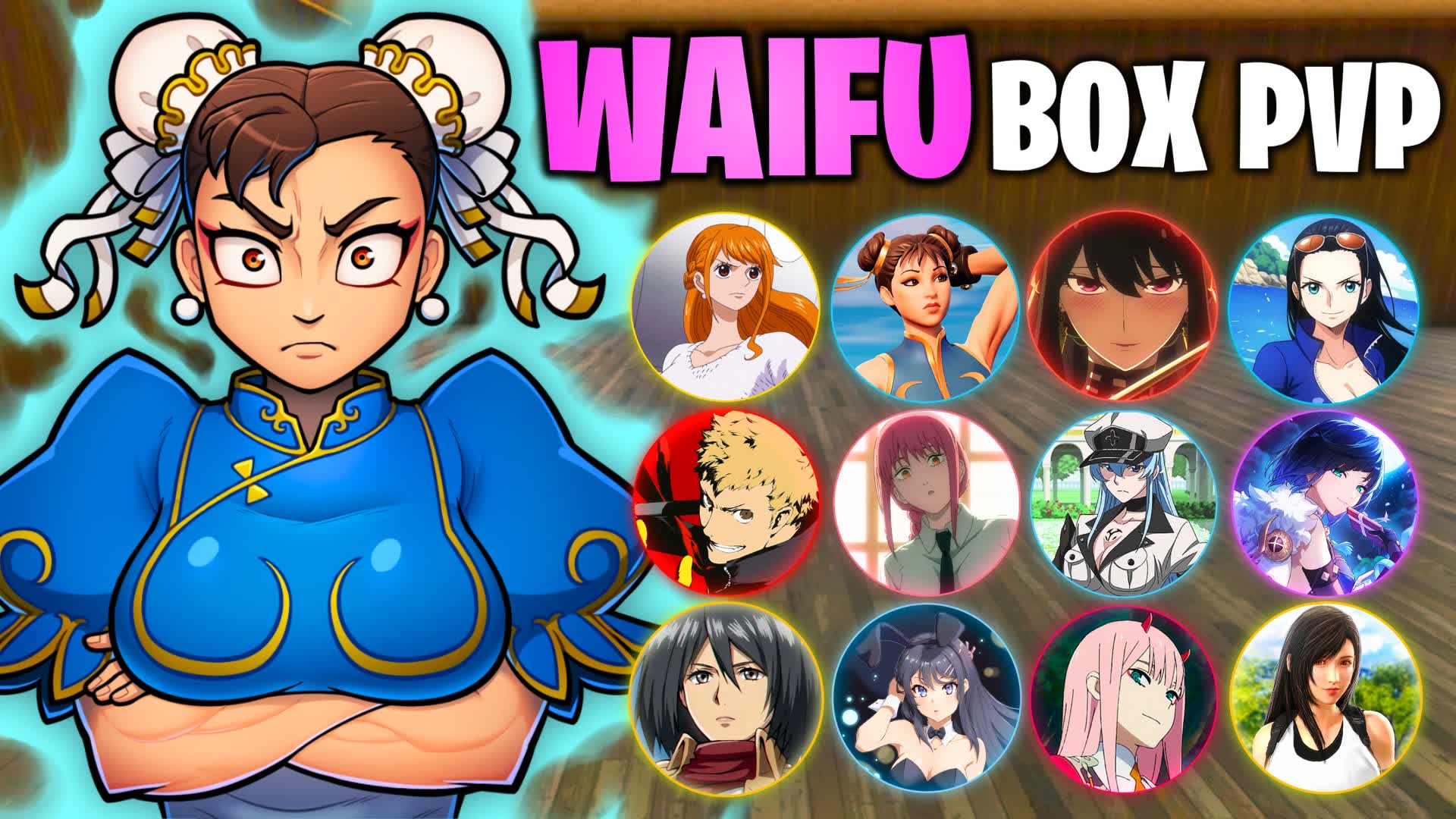 WAIFU BOX PVP 📦 [ pear ] – Fortnite Creative Map Code