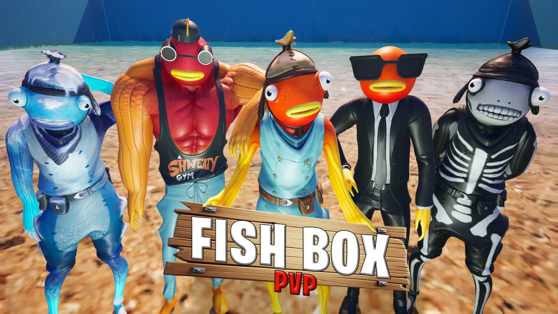 📦FISH BOX PVP📦 [ vegaboi ] – Fortnite Creative Map Code