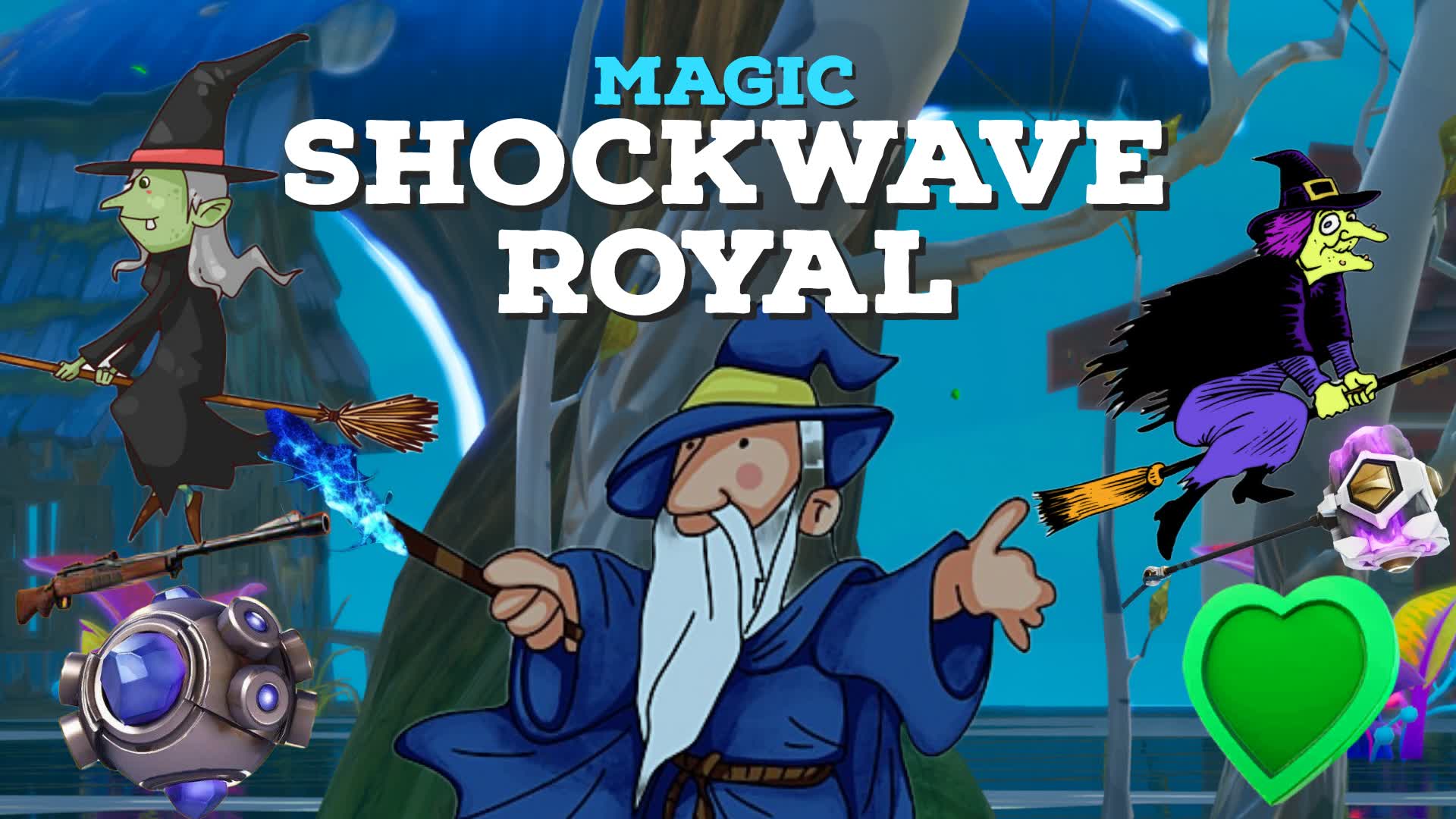 Magic ShockWave Royal [ sjc ] – Fortnite Creative Map Code