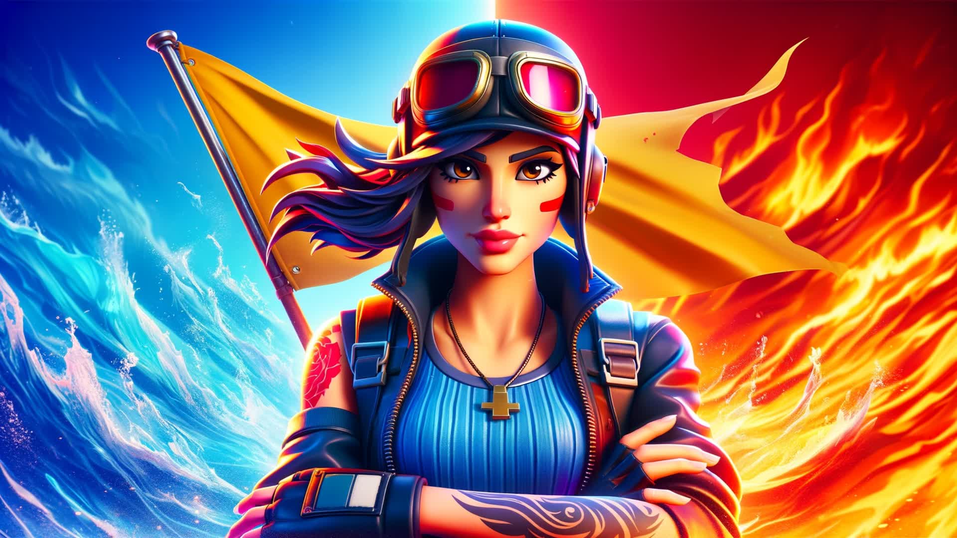 🚩 Capture The Flag 🔥 Fire vs Water 💧 [ pvpmaps ] – Fortnite Creative ...