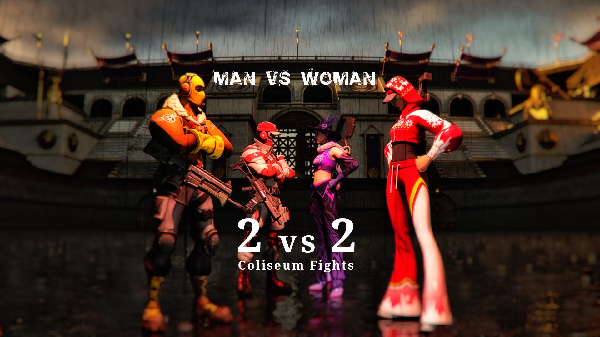 2 vs 2 man vs woman Coliseum Box Fights [ chamiseul ] – Fortnite ...
