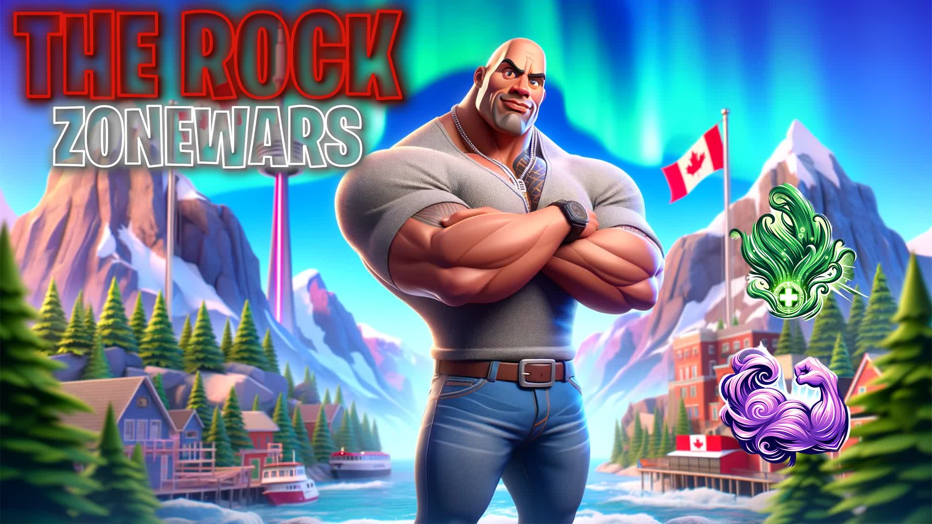 The Rock Zone Wars [ a_neckel ] – Fortnite Creative Map Code