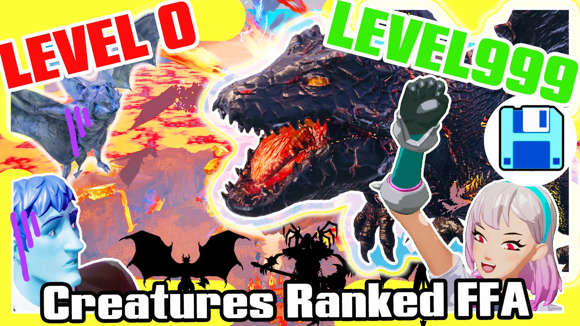 🐲Creatures Ranked FFA🐦 [ 7nap ] – Fortnite Creative Map Code