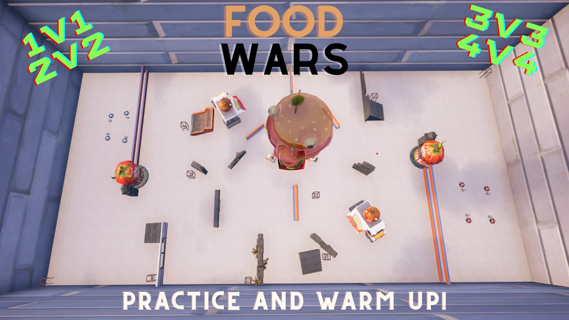 🍔Blitz Battles[4v4][Food Fight Edition] [ yourmom ] – Fortnite Creative ...