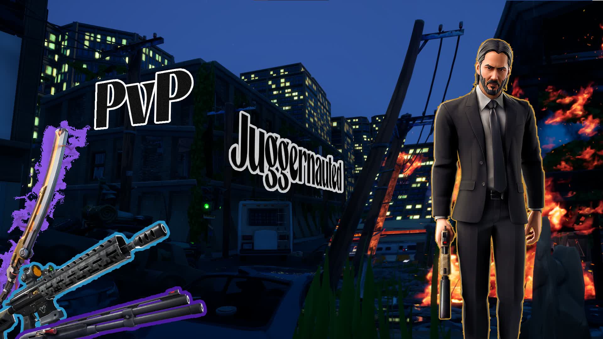 Juggernauted - Lost City [ bendy ] – Fortnite Creative Map Code