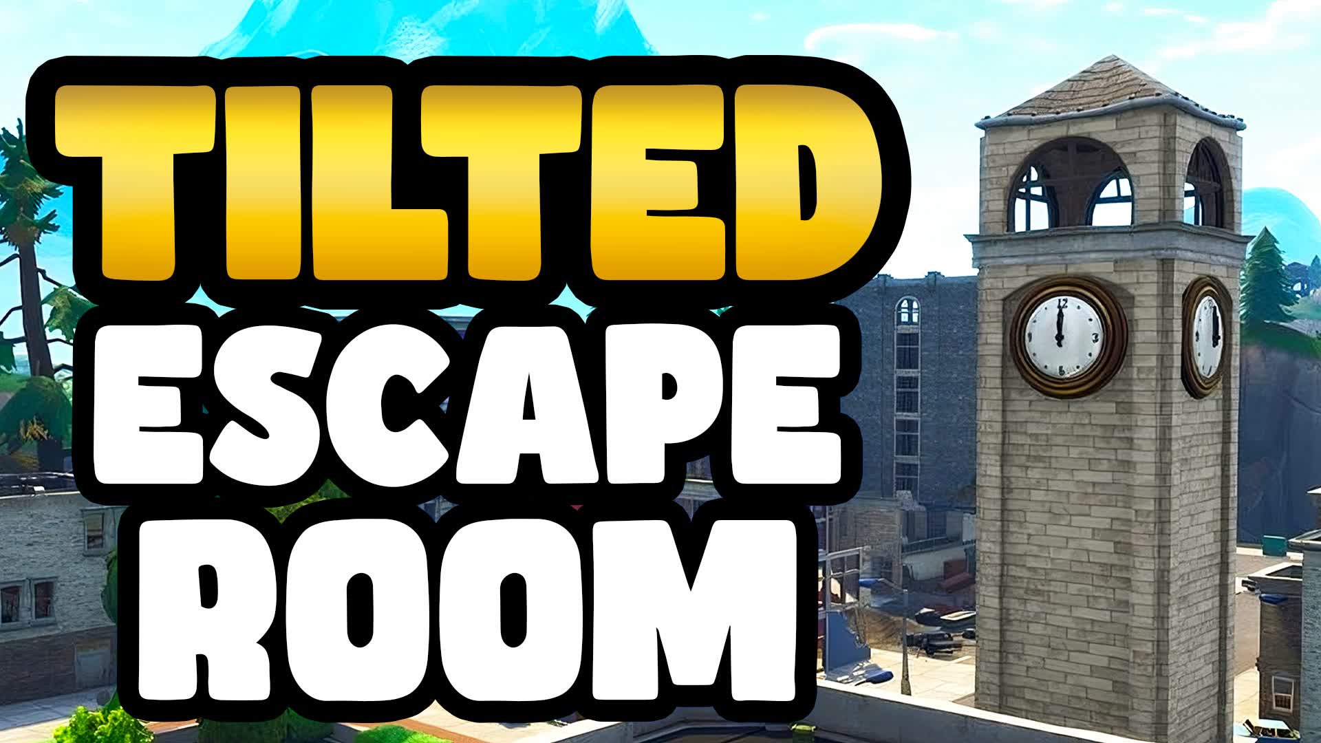 TILTED ESCAPE ROOM🚪 [ adameh30 ] – Fortnite Creative Map Code