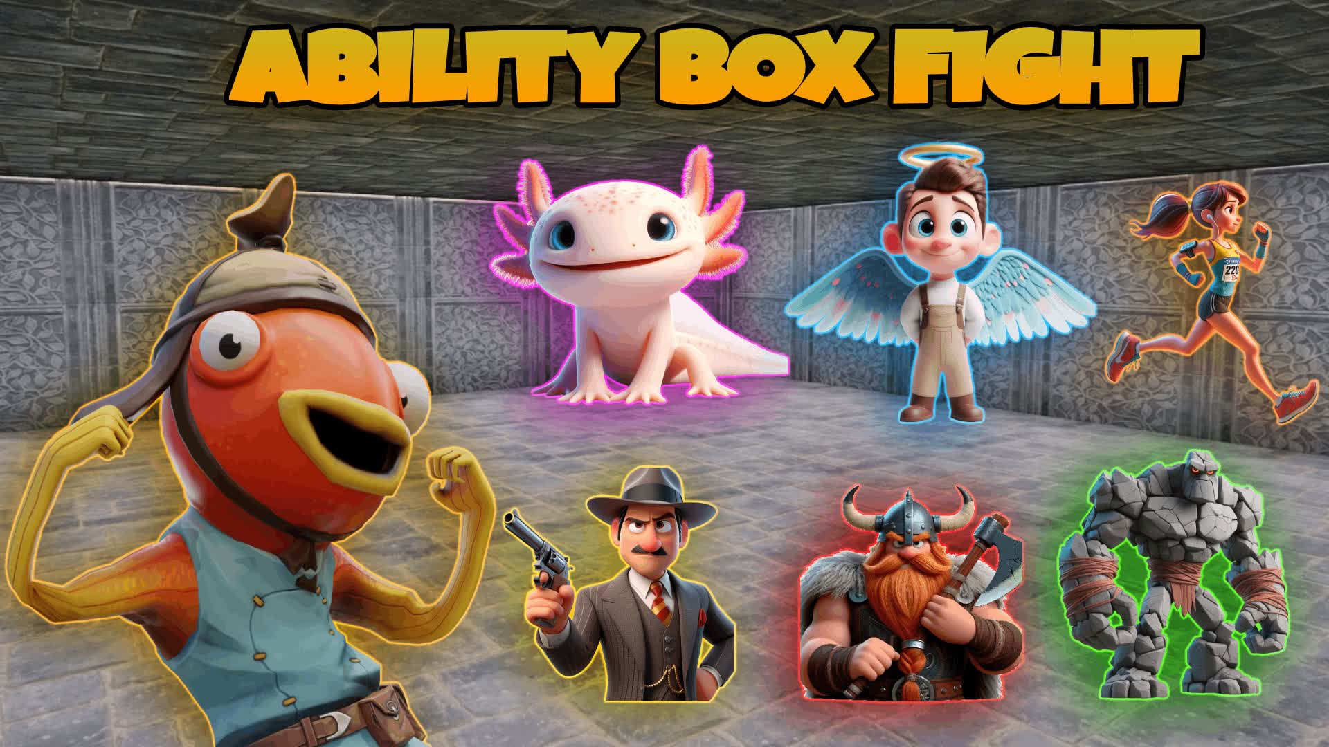 Ability Box Fight [ payed ] – Fortnite Creative Map Code