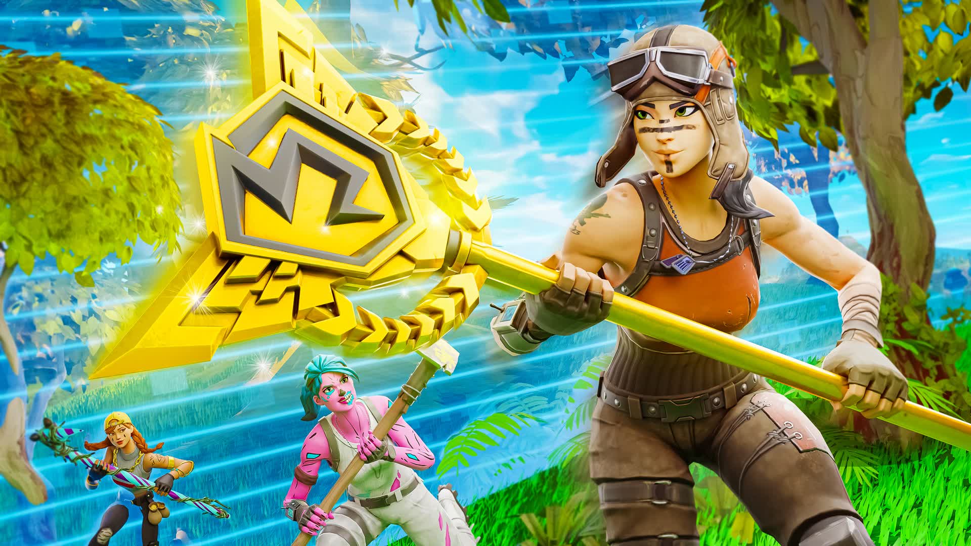 PICKAXE BATTLE 🎯 [ ashy ] – Fortnite Creative Map Code