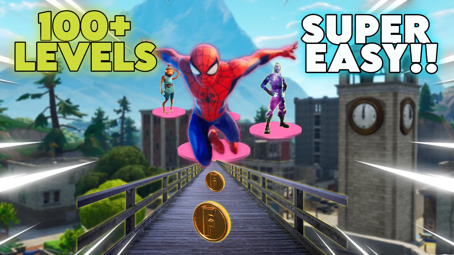 100+ Tilted Towers Deathrun [ quackfn ] – Fortnite Creative Map Code