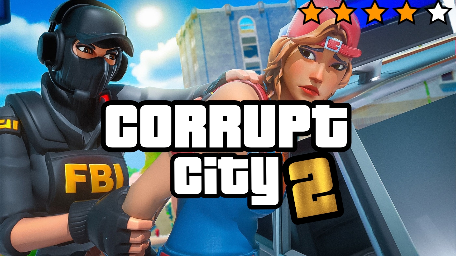 🏙️ Corrupt City 2 🚓 [ wrecktko ] – Fortnite Creative Map Code