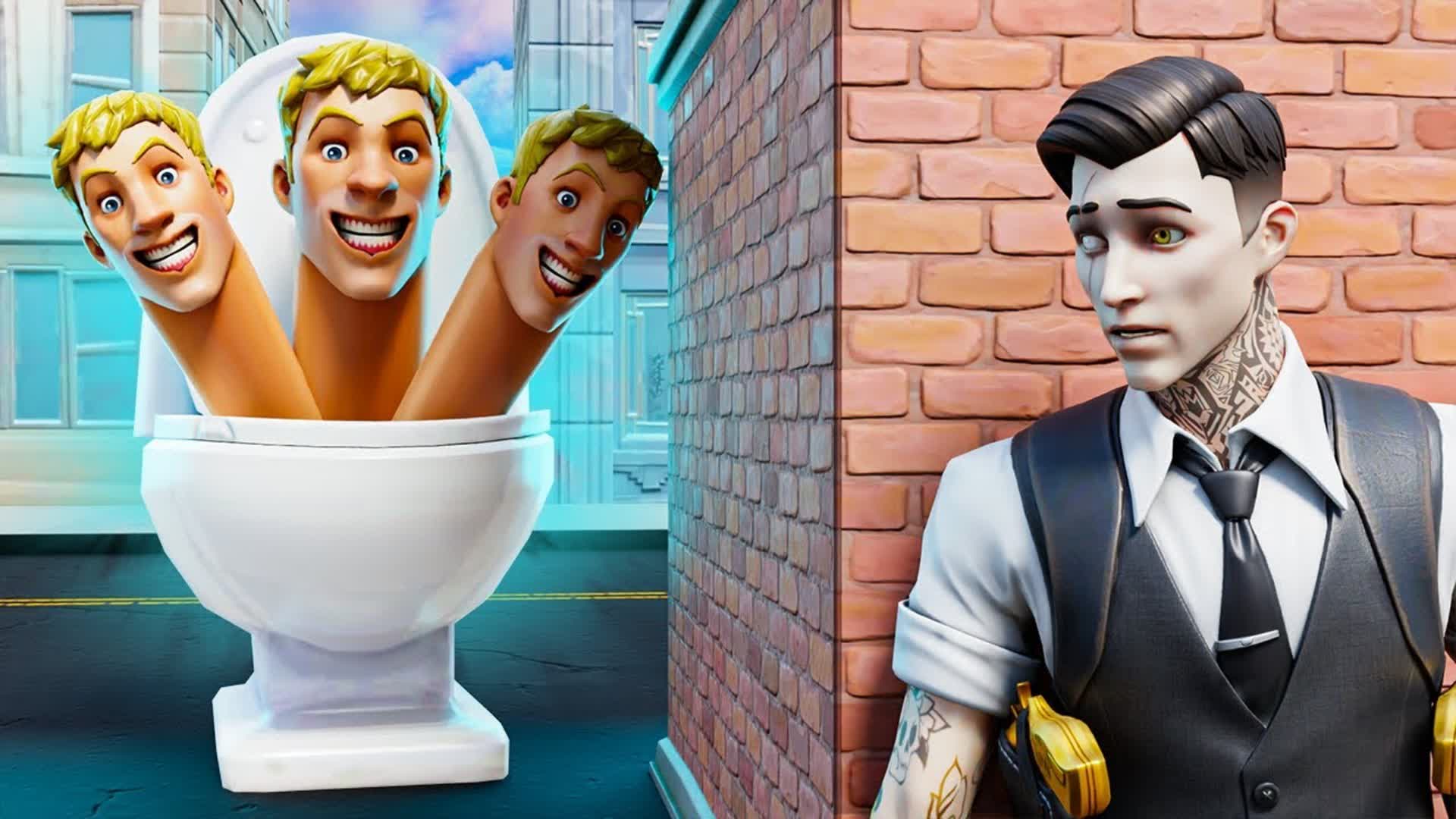 Skibidi Toilet Zonewars [ sxcorp ] – Fortnite Creative Map Code