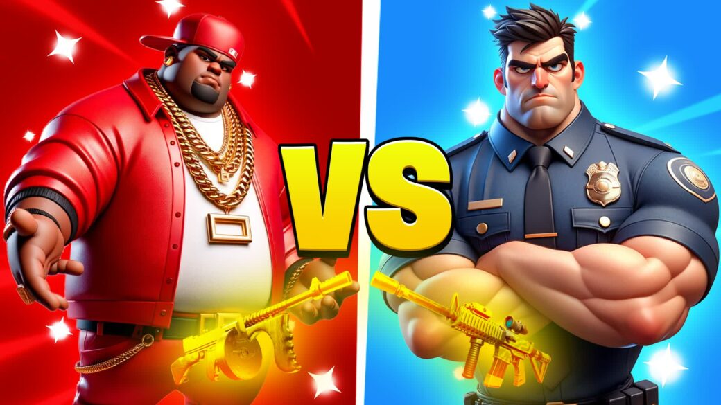 POLICE VS HOOD [ gg_fn ] – Fortnite Creative Map Code