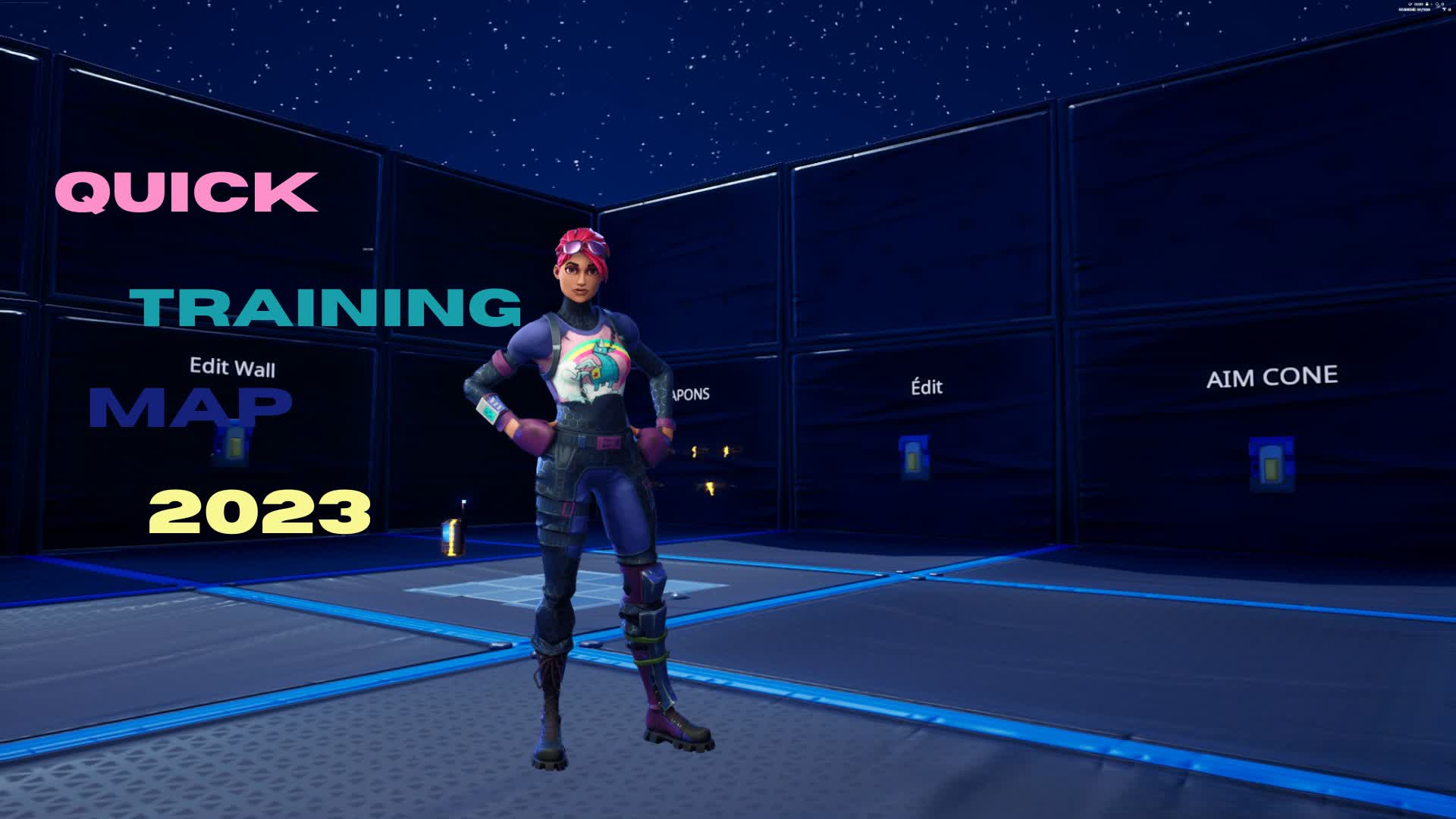 QUICK TRAINING MAP 2023 [ mistermax ] – Fortnite Creative Map Code