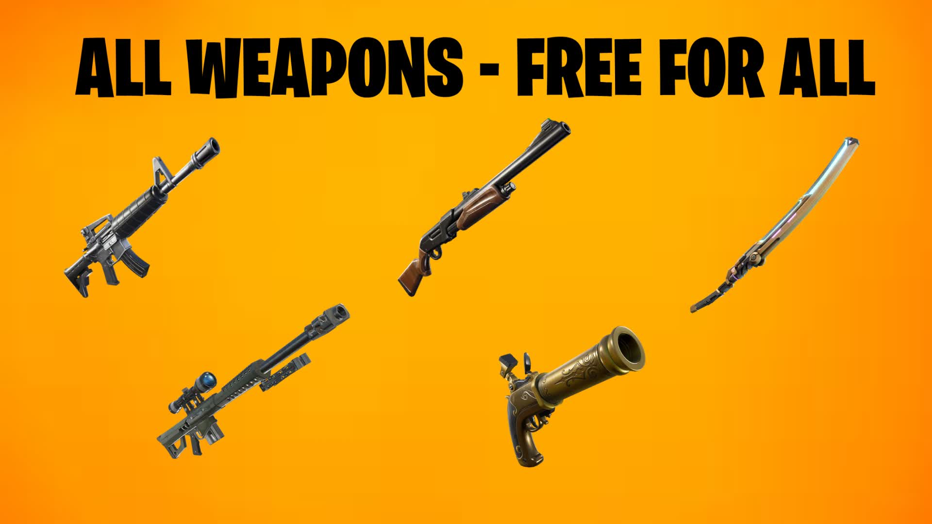 ALL ITEMS CHAPTER 5 FFA [ meltonic ] – Fortnite Creative Map Code